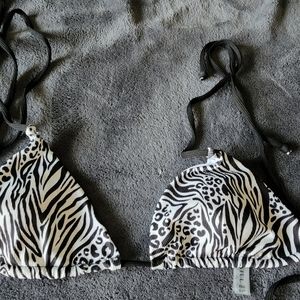 Zaful | Swim | Bnwt Zaful Zebra Print Bikini | Poshmark